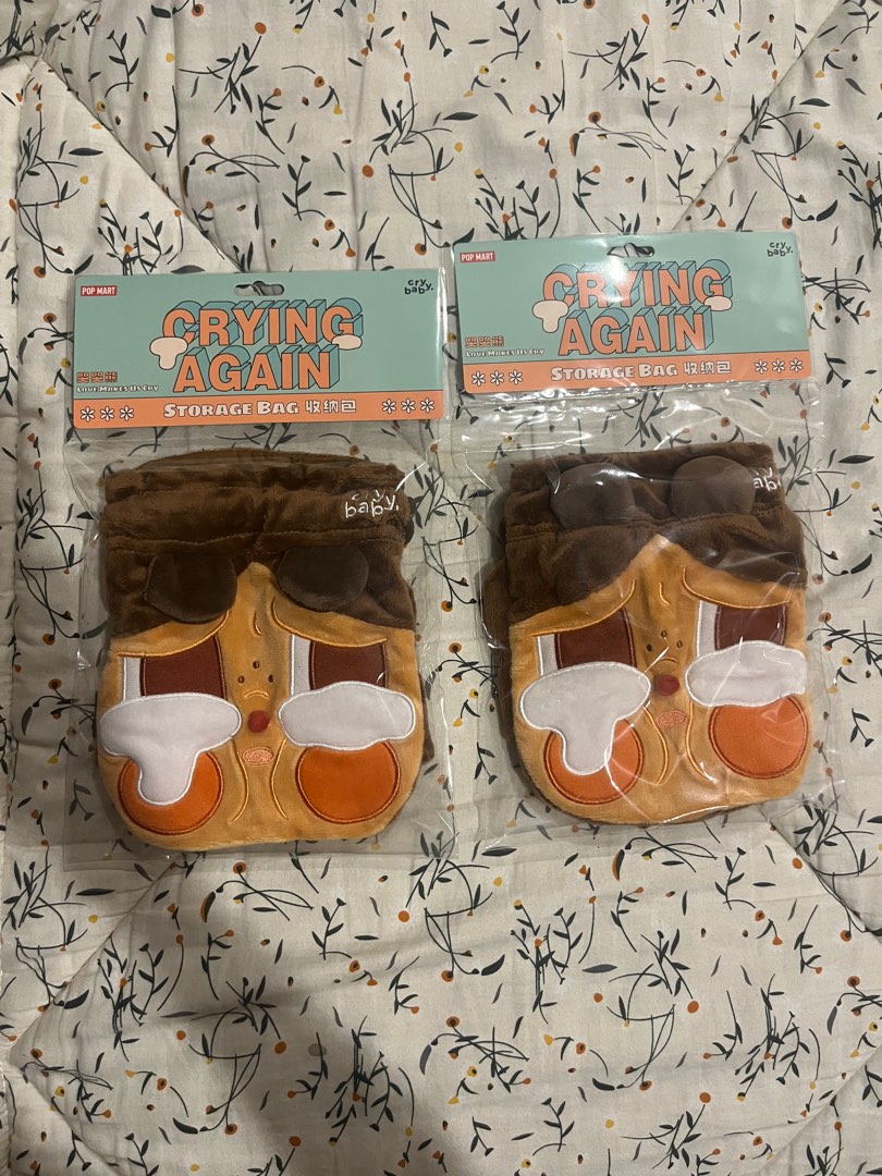 Cry Baby Crying Again Storag Bag, Women's Fashion, Bags & Wallets ...