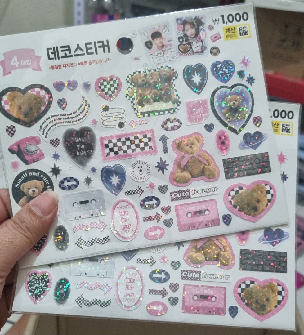 Daiso deco sticker and washi tape, Hobbies & Toys, Memorabilia ...