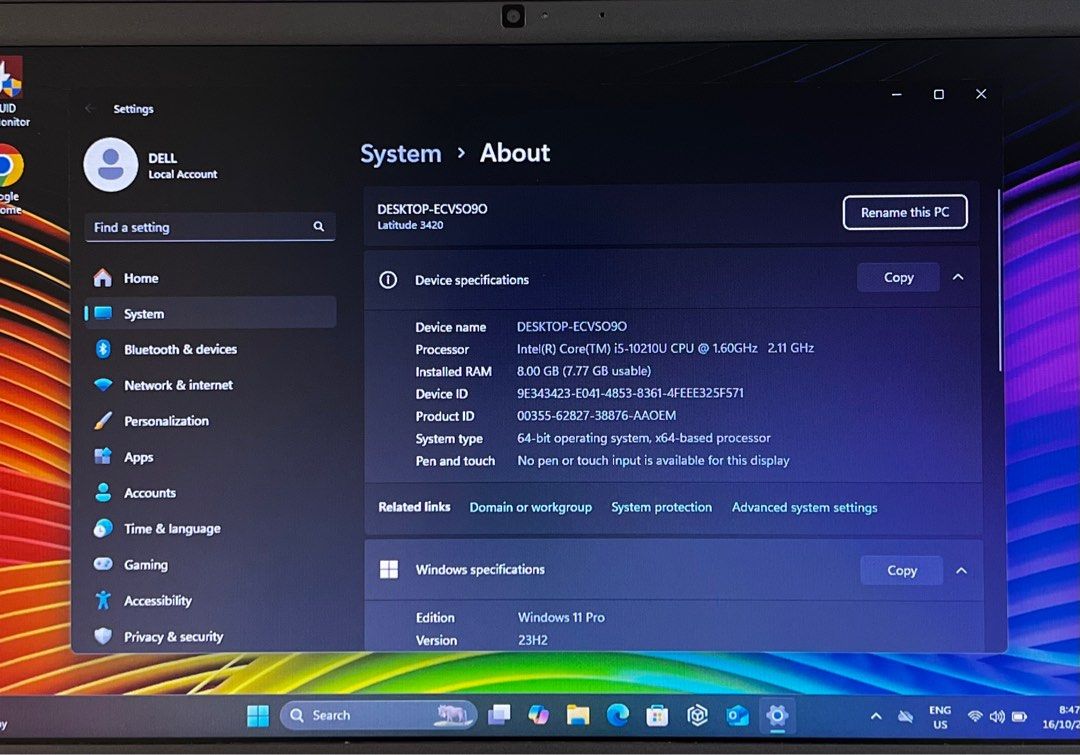 Dell Latitude 3420 Laptop i5 10GEN, Computers & Tech, Laptops ...
