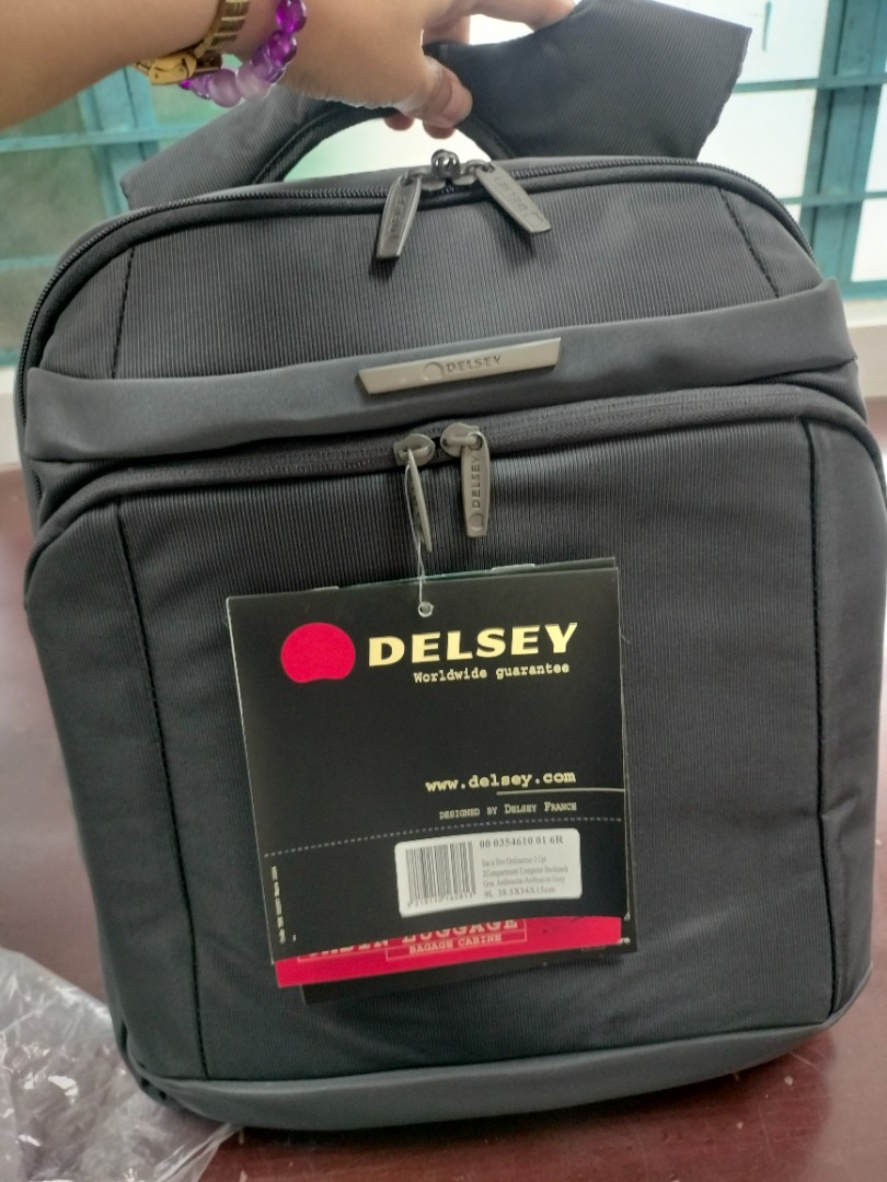 DELSEY PARIS LAPTOP BACKPACK ORIGINAL, Computers & Tech, Parts ...