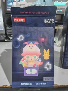 Popmart-Dimoo fox spirit & scare box, Hobbies & Toys, Toys & Games on ...