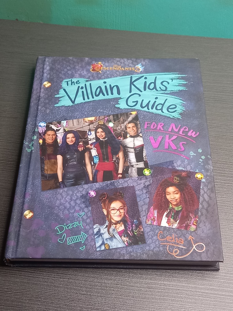 Disney Descendants 3 The Villain Kids Guide For New VKs Book Hardcover ...
