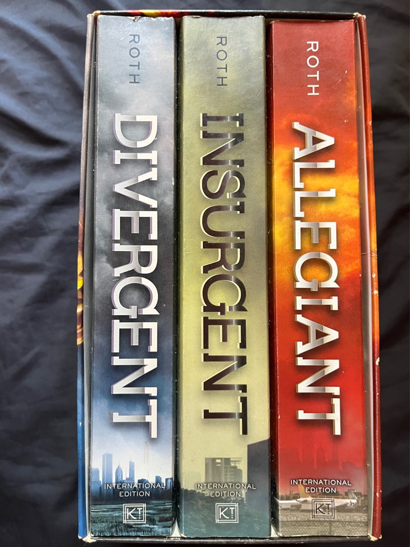 Divergent Trilogy, Hobbies & Toys, Books & Magazines, Fiction & Non ...