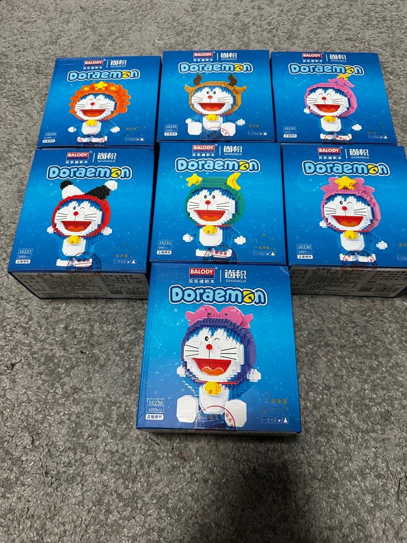 Doraemon Lego (Horoscope), Hobbies & Toys, Toys & Games on Carousell