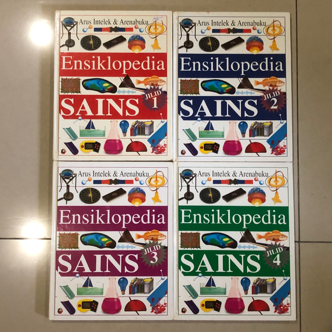 Ensiklopedia Sains 4 Jilid & Sains Alam Kehidupan 4 Jilid (bundle 8 ...