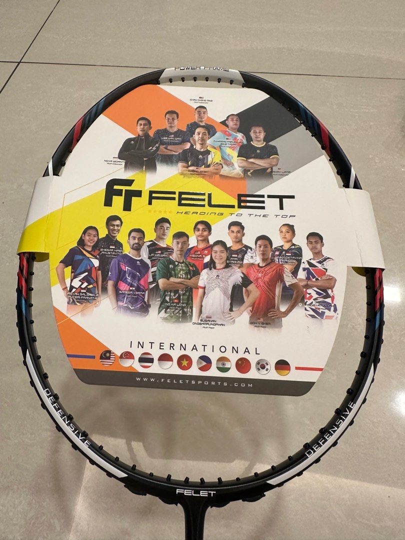 Felet Extora Racquet, Sports Equipment, Sports & Games, Racket & Ball ...
