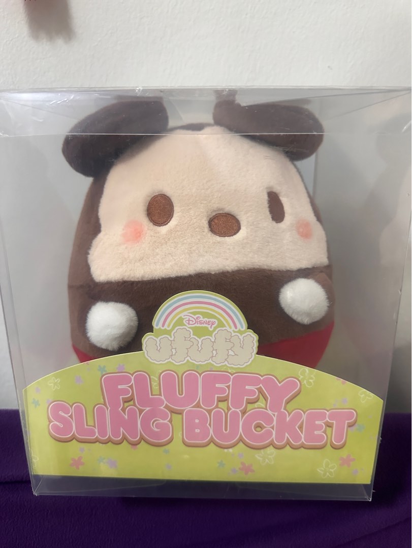 Fluffy Sling Bucket - Mickey, Hobbies & Toys, Travel, Travel Essentials ...
