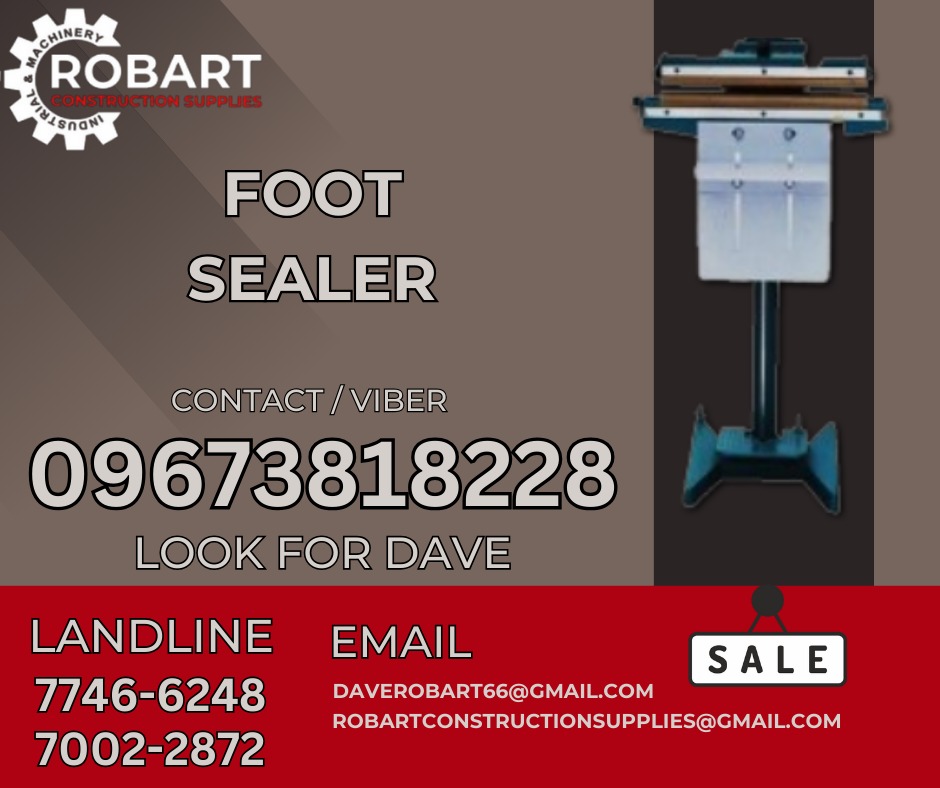 FOOT STAMPING SEALER, Commercial & Industrial, Industrial Equipment on ...