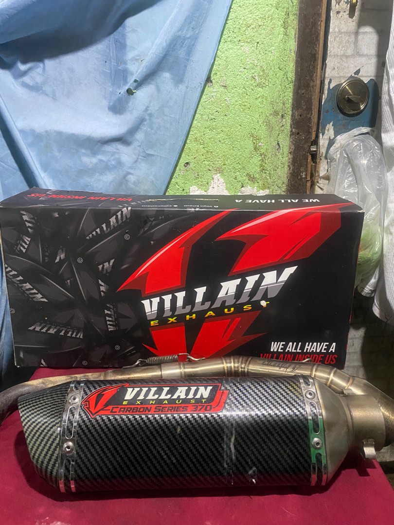 FOR SALE VILLAIN EXHAUST PIPE, Motorbikes, Motorbike Parts ...