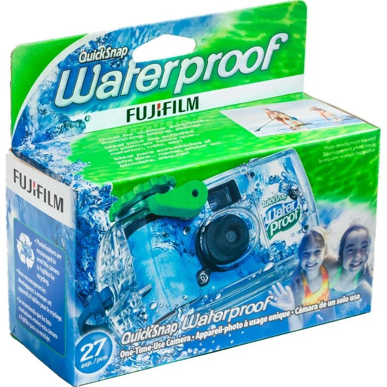 Fujifilm Quicksnap Marine Waterproof Disposable Camera on Carousell
