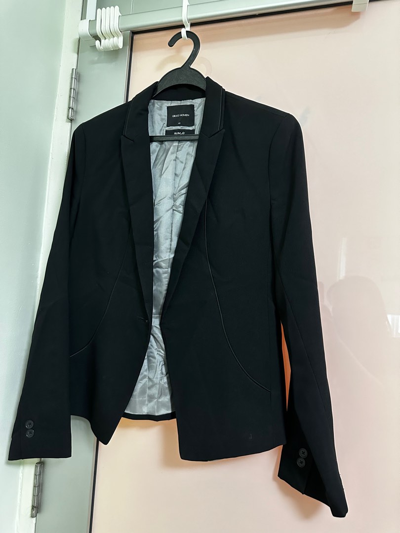 G2000 Black Jacket, Women's Fashion, Coats, Jackets and Outerwear on ...