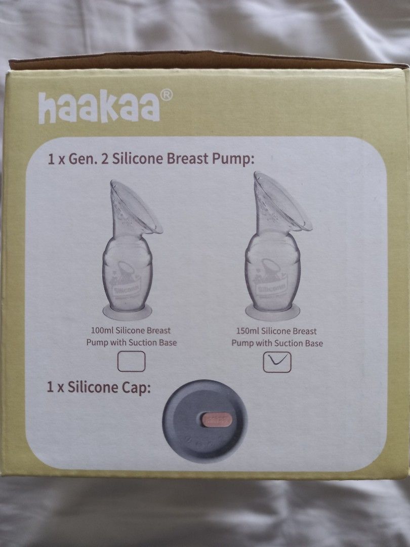 Haaka Gen2 150ml & Lid Breast Pump / Milk Collector, Babies & Kids ...