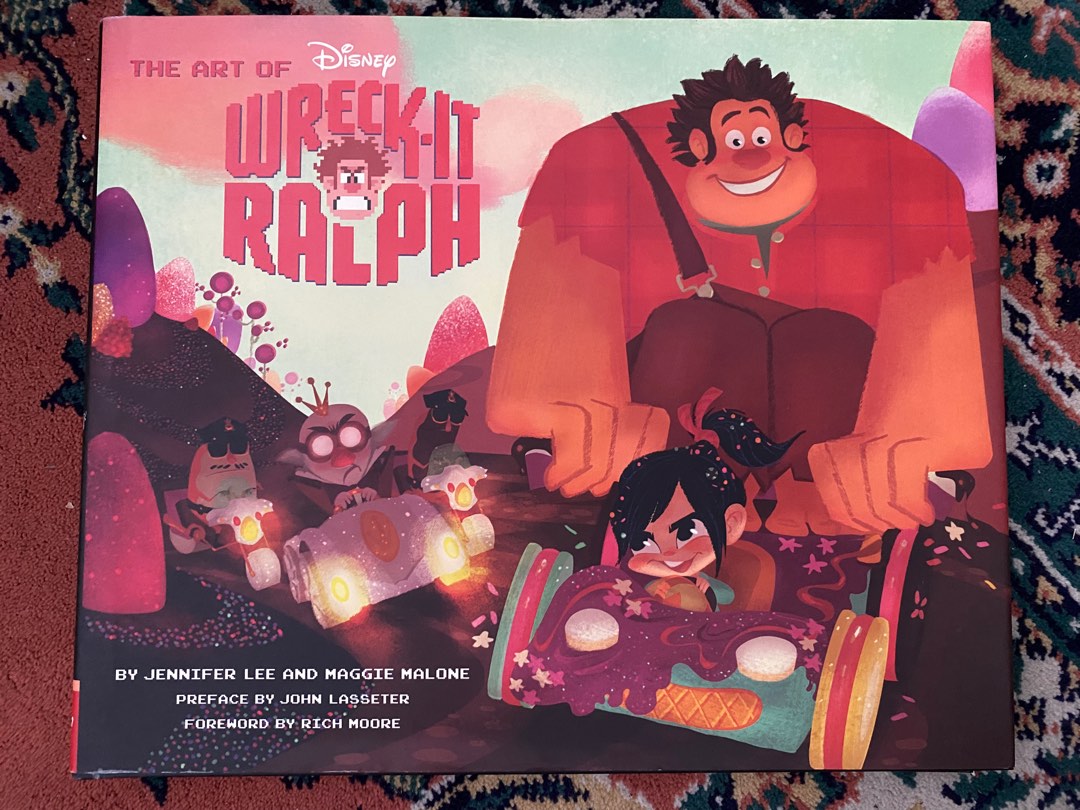 Hardcover - wreck it ralph collectible book, Hobbies & Toys ...