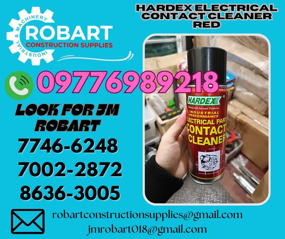 Hardex Electrical Contact Cleaner Red, Commercial & Industrial ...