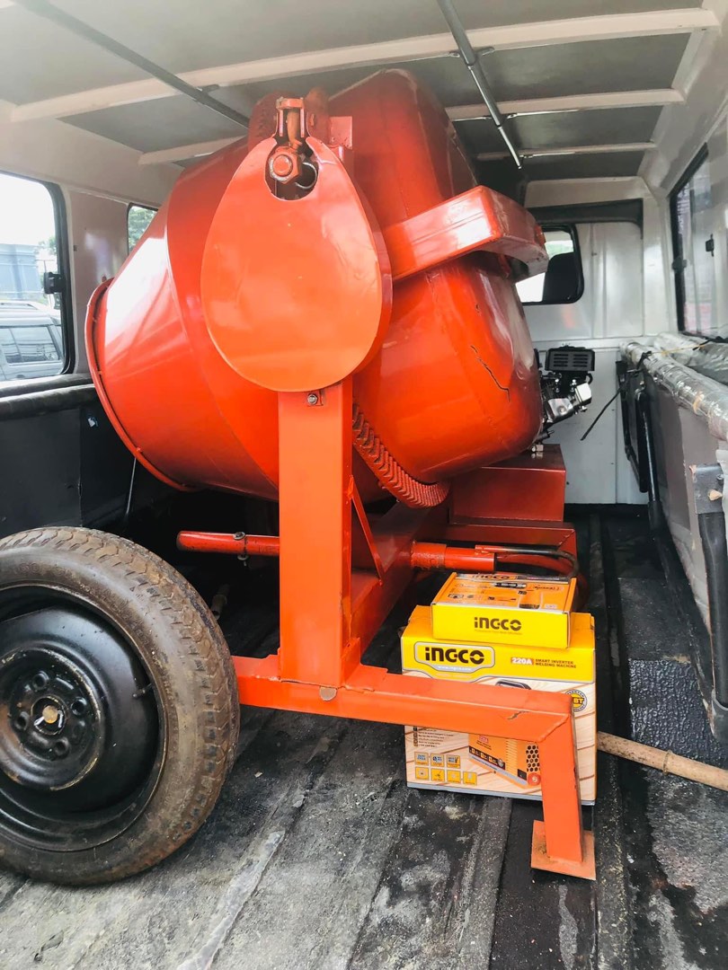 H-FRAME ONE BAGGER CEMENT MIXER WITH KAWASAKI ENGINE 7.5HP, Commercial ...