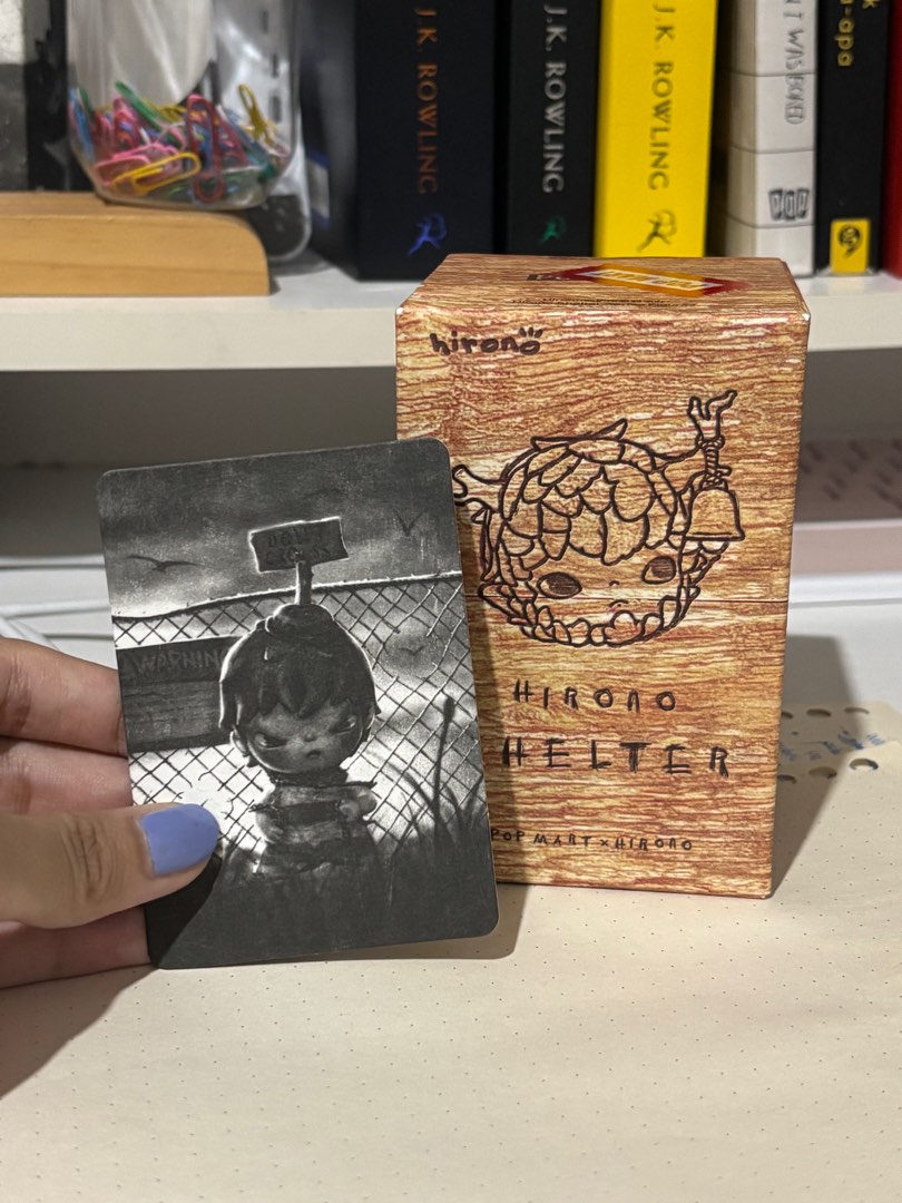 POPMART Hirono Shelter Traffic Cone, Toys & Collectibles, Mainan di ...