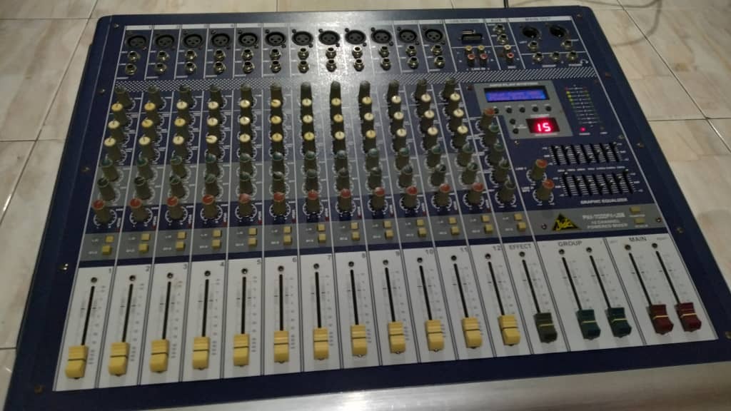 IVA Powered Mixer PMX-7000FX-USB, Audio, Other Audio Equipment on Carousell