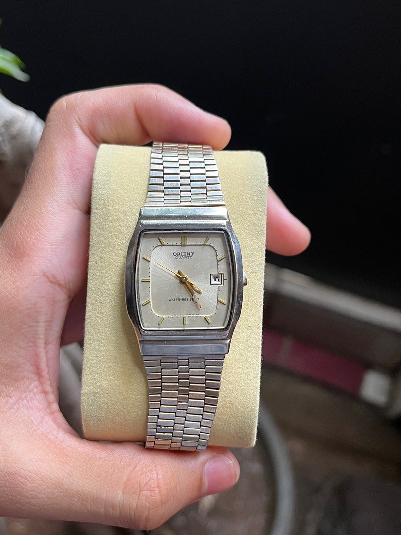 Jam Tangan Orient Tank Kotak Vintage Second Original Unik Murah Jadul ...