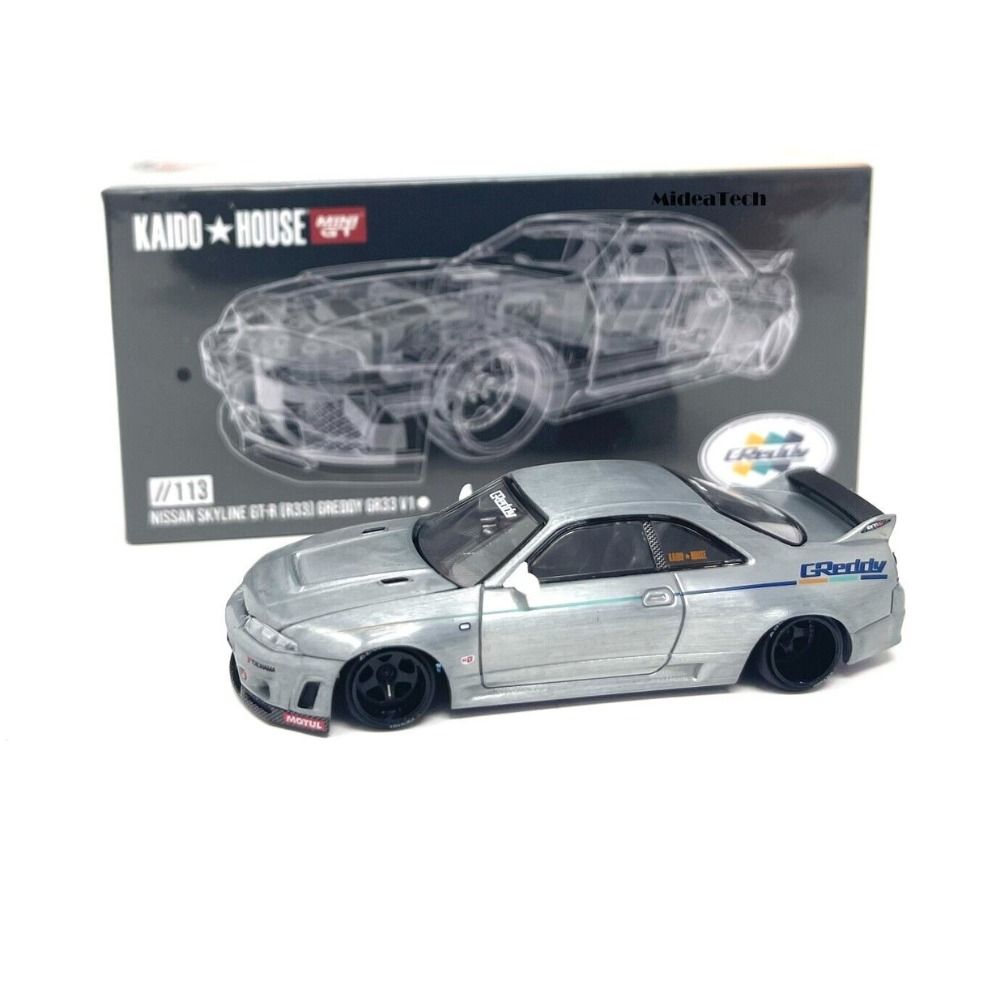 Kaido 1/64 CHASE Version Nissan Skyline GT-R R33 GREDDY GR33 V1 Die ...