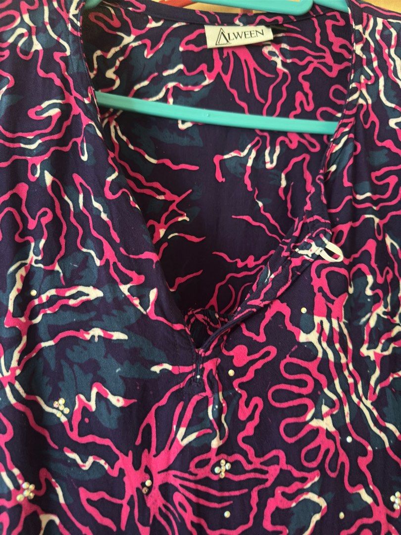 Kurung Batik Self Tailored Poplook Minimalace Theins Arianirtw ...