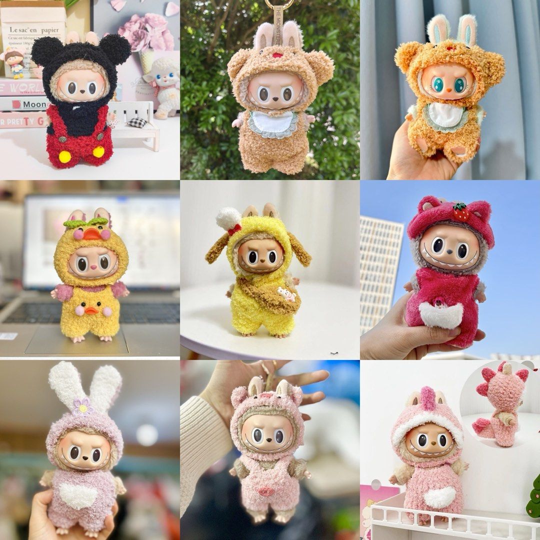 Labubu Clothes V1/V2, Hobbies & Toys, Toys & Games on Carousell