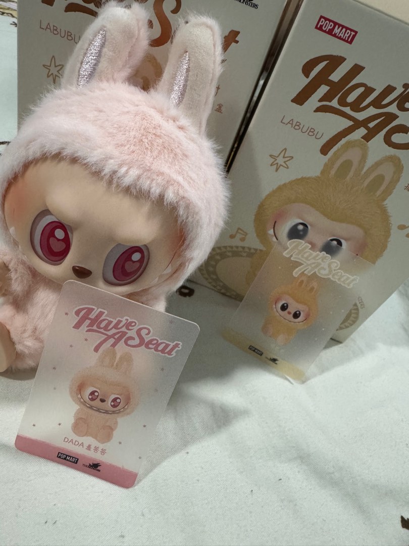 labubu dada baba, Hobbies & Toys, Toys & Games on Carousell
