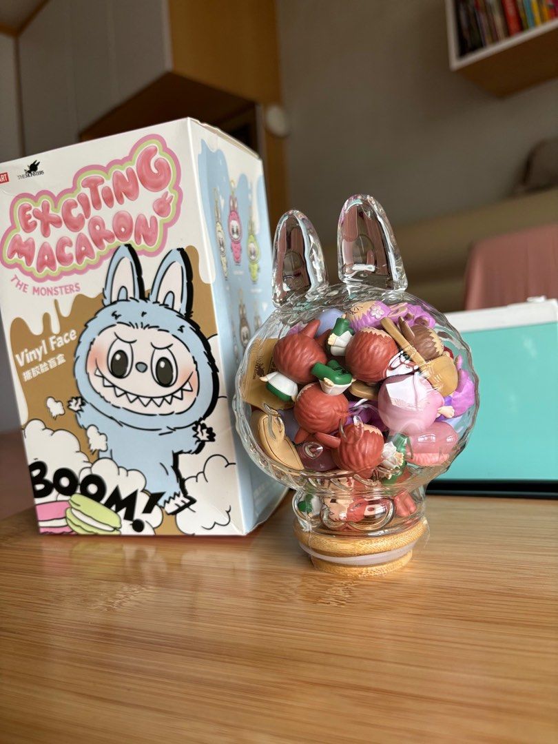 Labubu popbean in Labubu jar, Hobbies & Toys, Toys & Games on Carousell