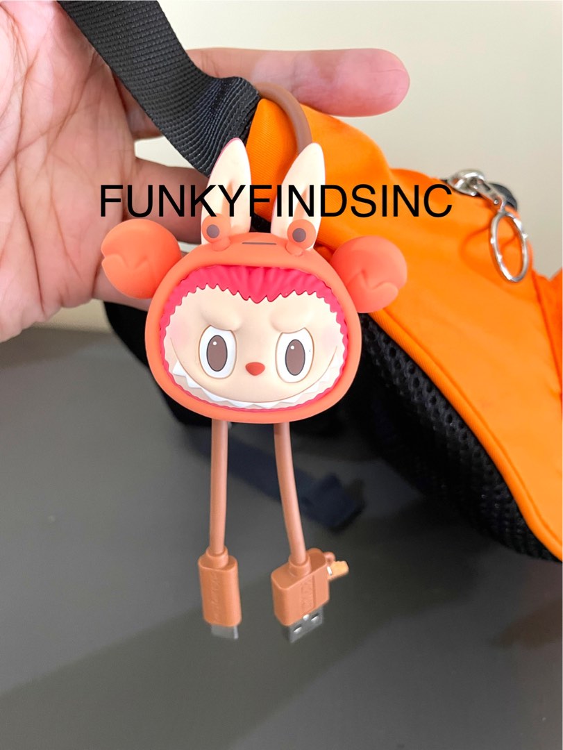 Labubu USB to Type C cable, Hobbies & Toys, Toys & Games on Carousell