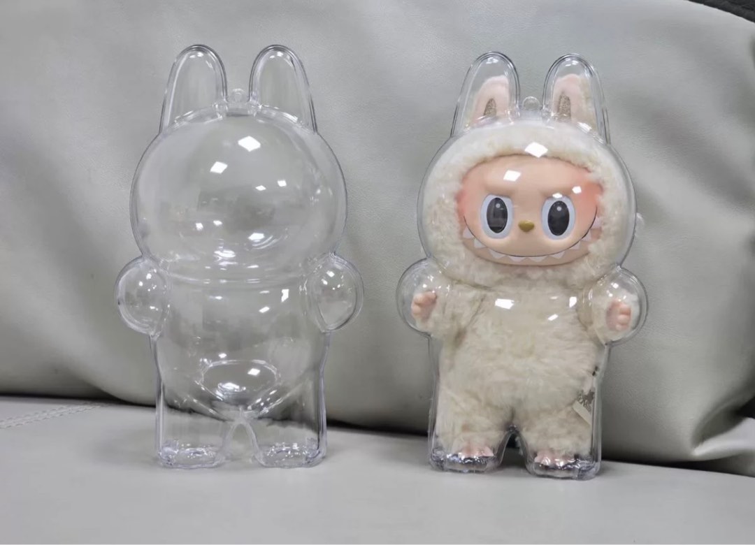 Labubu V1 Clear Acrylic Case, Hobbies & Toys, Toys & Games on Carousell