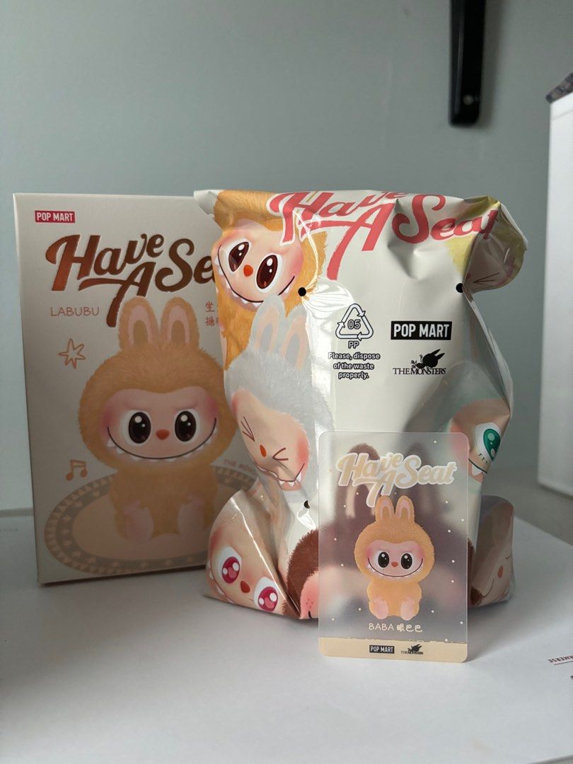 Labubu V2 Baba, Hobbies & Toys, Toys & Games on Carousell