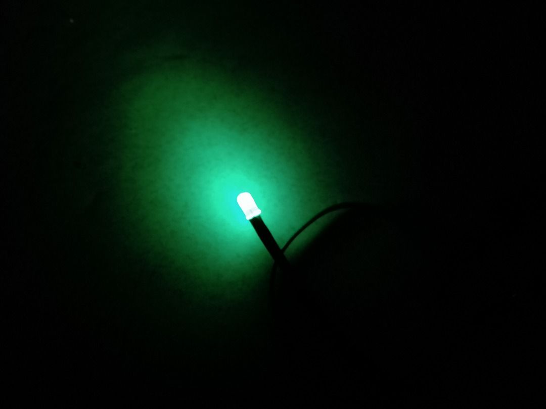 LED INDICATOR 5mm with 470 ohms RESISTOR 12V to DUPONT WIRE MALE 20cm ...