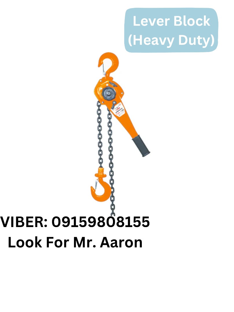 Lever Block (Heavy Duty), Commercial & Industrial, Construction Tools ...