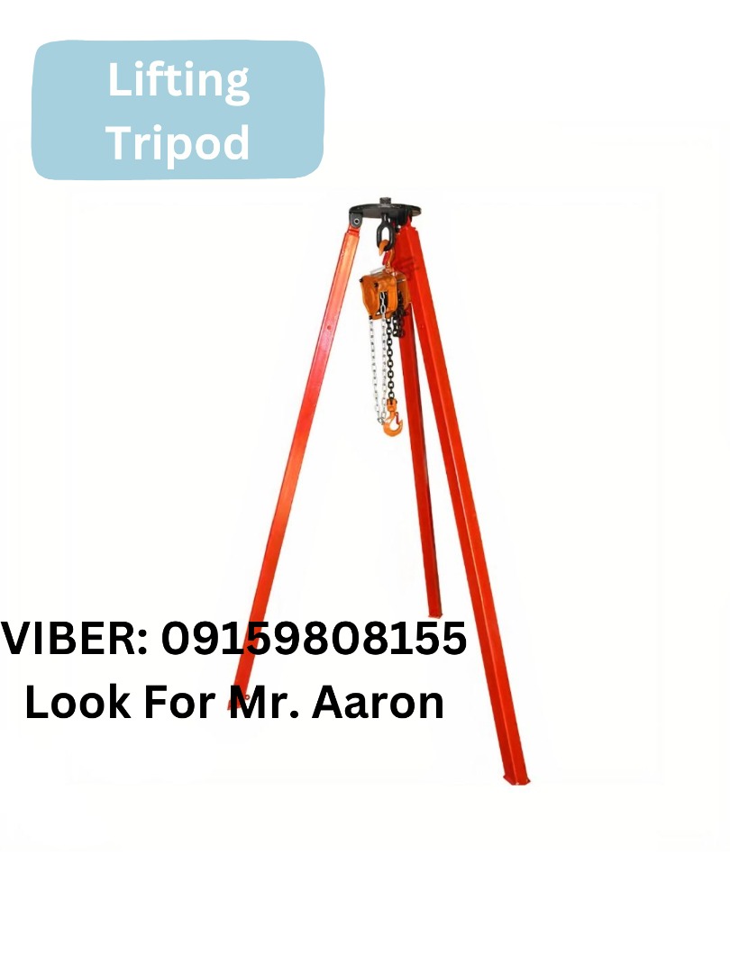 Lifting Tripod, Commercial & Industrial, Construction Tools & Equipment ...
