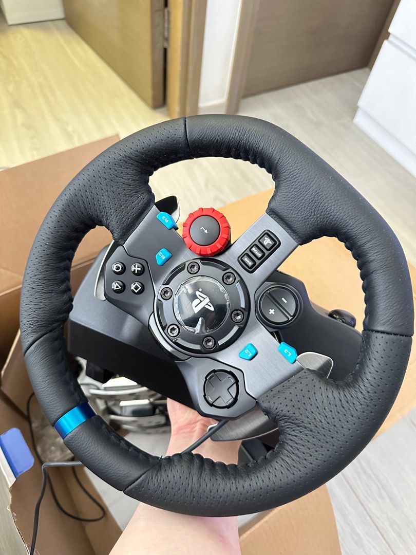 logitech g29 軚盤 連 ps5 Gt7, 電子遊戲, 電子遊戲機, PlayStation - Carousell