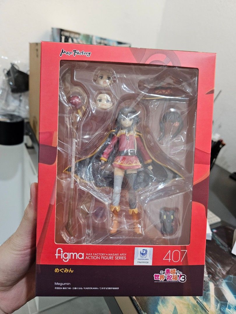MAX FACTORY Figma Kono Suba Megumin, Hobbies & Toys, Toys & Games on ...