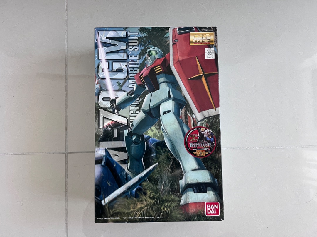 MG RGM-79 GM V2.0 吉姆(初回特典), 興趣及遊戲, 玩具 & 遊戲類 - Carousell