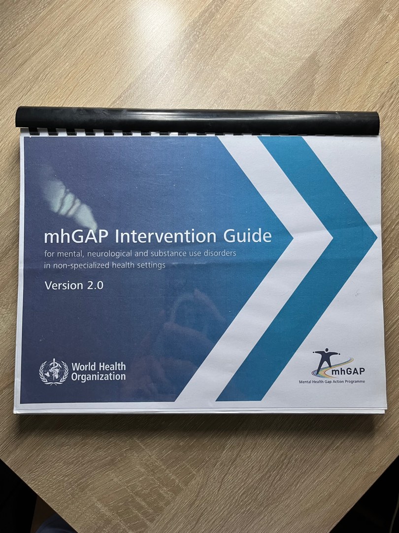 mhGAP Intervention Guide Version 2.0, Hobbies & Toys, Books & Magazines ...