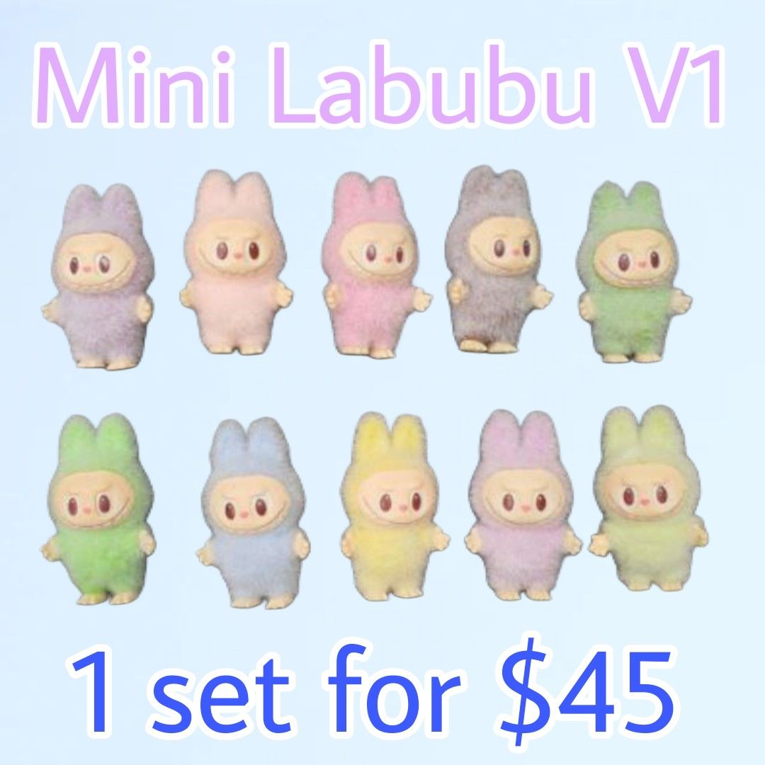 Mini Labubu / Labubu / Labubu have a seat / Labubu macaron, Hobbies ...
