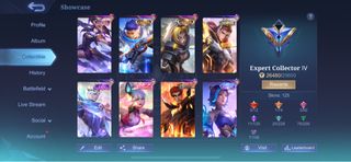 Acc mlbb for sale, Video Gaming, Video Games, Others on Carousell