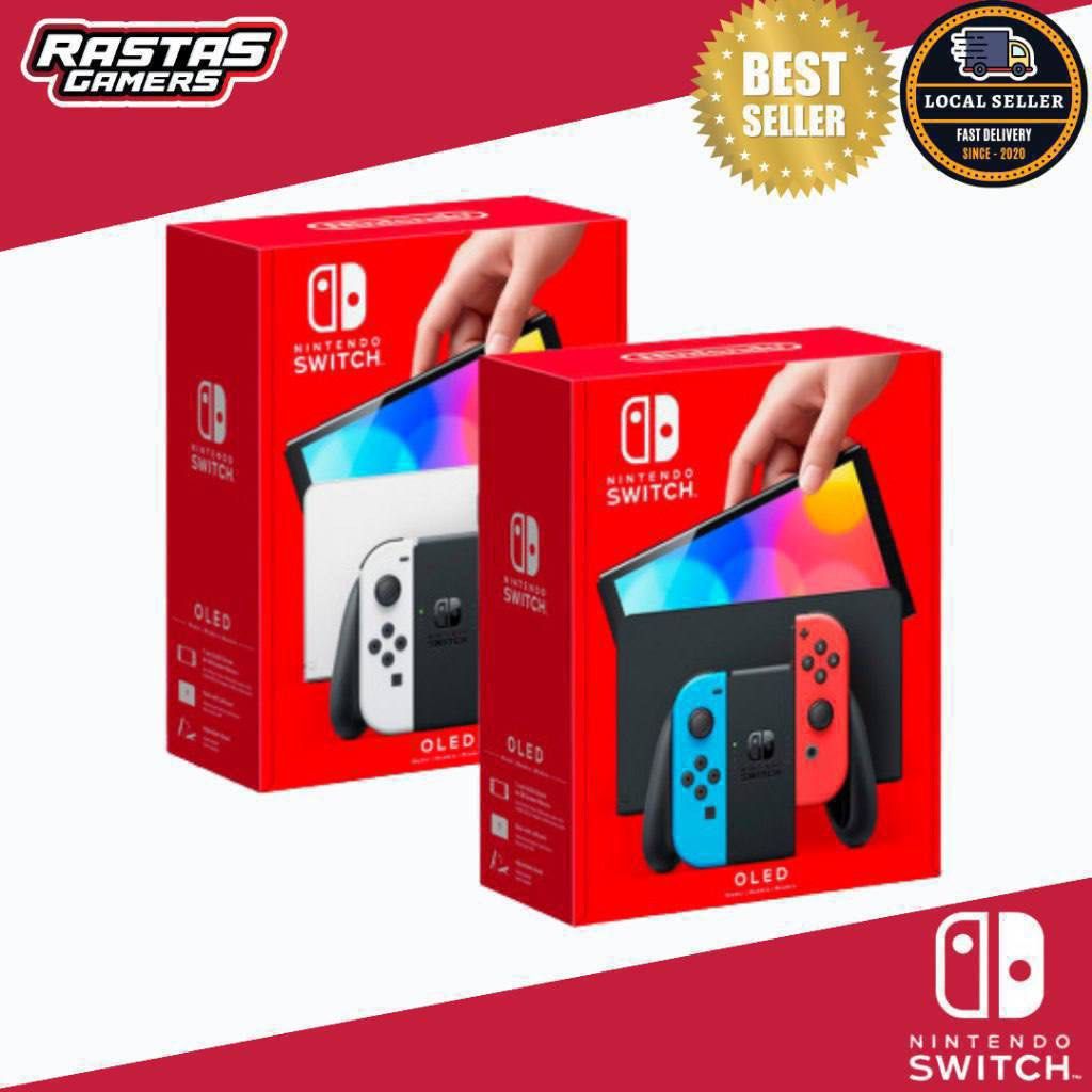 NEW Nintendo Switch Oled, Video Gaming, Video Game Consoles, Nintendo ...