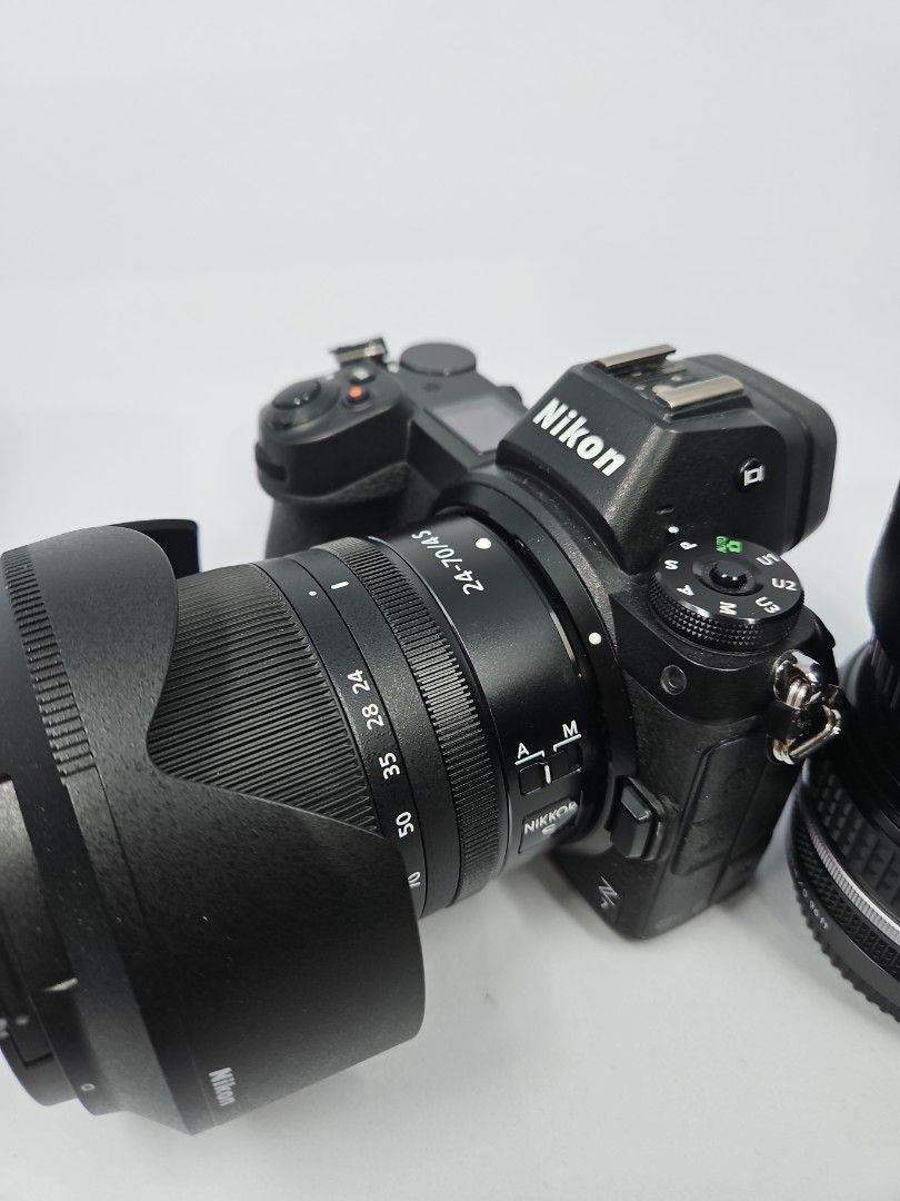 Nikon Z7 body Z 24-70mm F4 S 28mm F2.8 40mm F2 SE 50mm F1.8, 攝影器材, 相機 ...