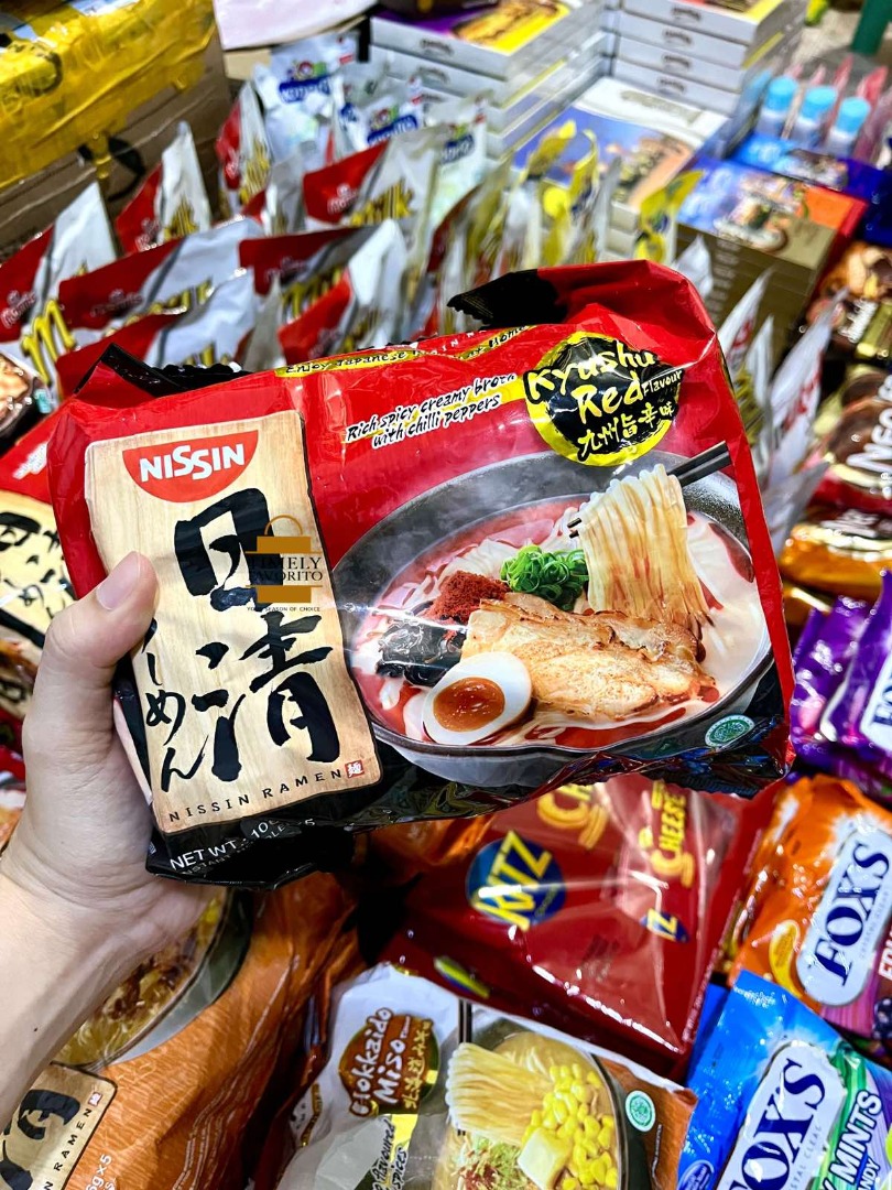 Nissin Kyushu Red Ramen Noodles, Food & Drinks, Packaged & Instant Food ...
