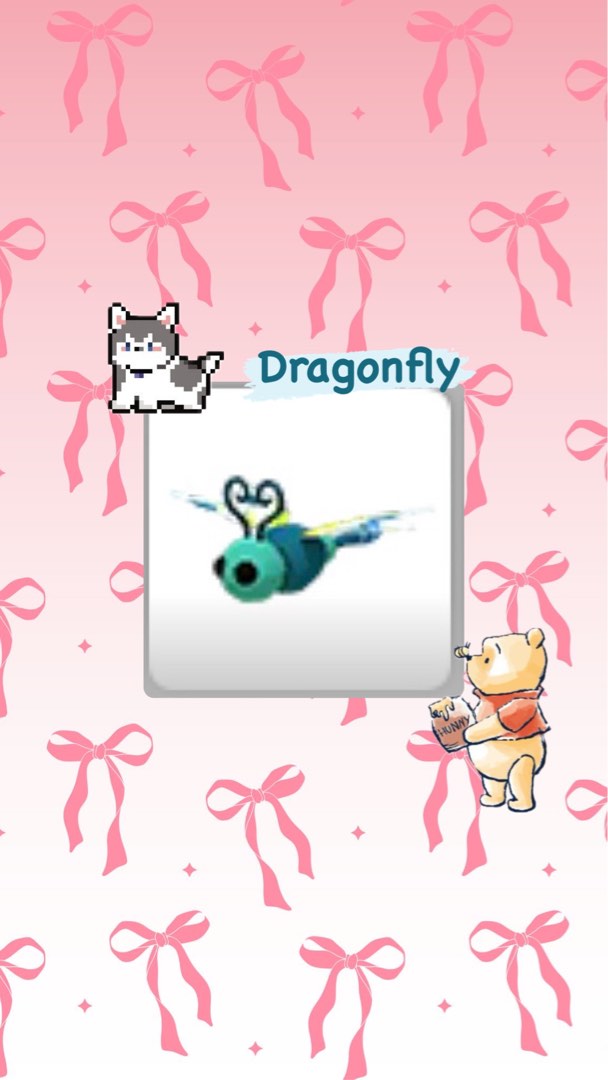 Normal Dragonfly Adopt Me, Video Gaming, Video Games, Others on Carousell