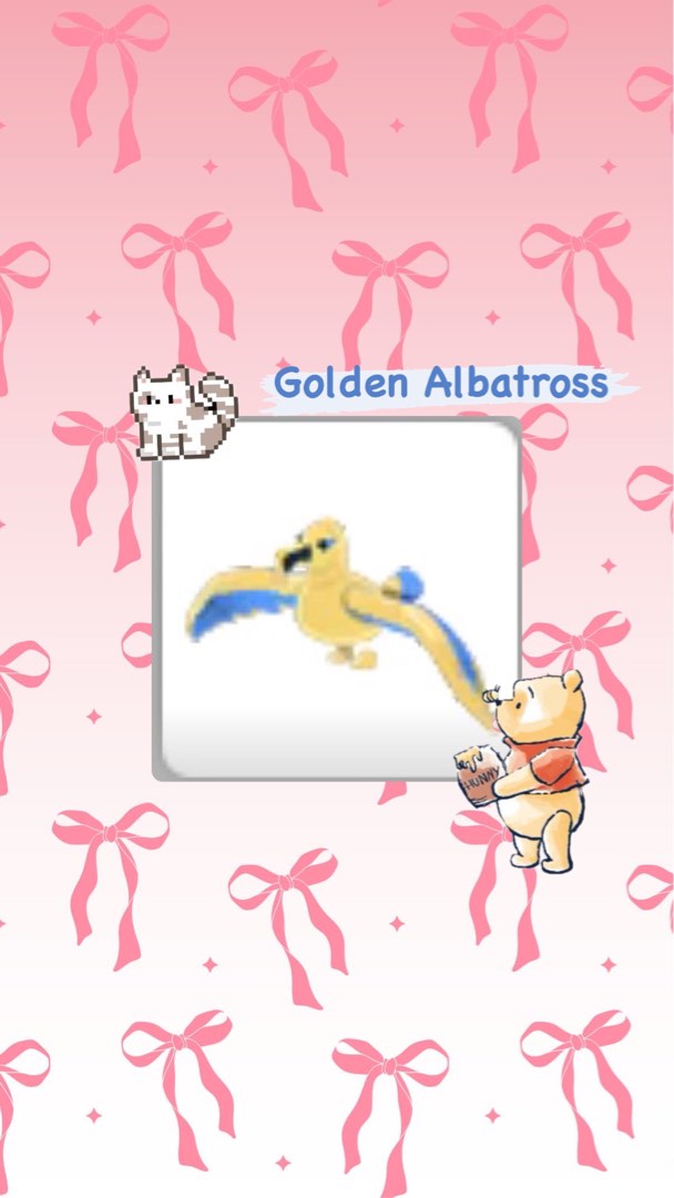 Normal Golden Albatross Adopt Me, Video Gaming, Video Games, Others on ...