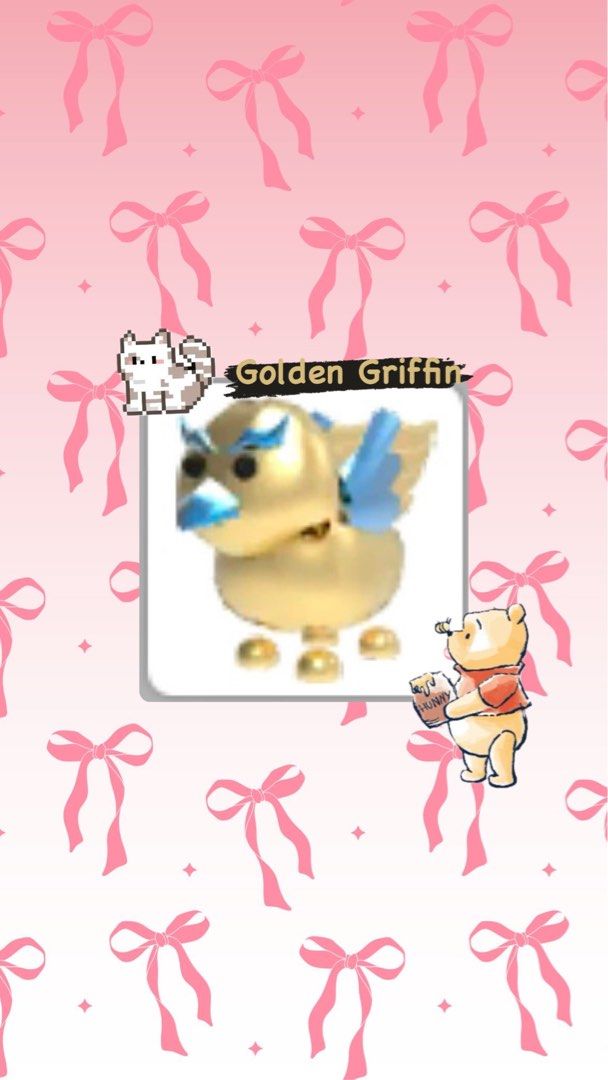 Normal Golden Griffin Adopt Me, Video Gaming, Video Games, Others on ...
