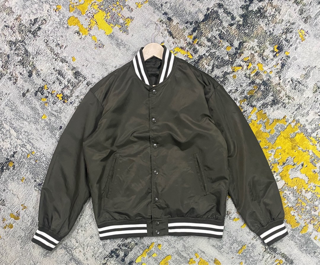 Original GU Japan Varsity Jacket, Men's Fashion, Coats, Jackets and ...