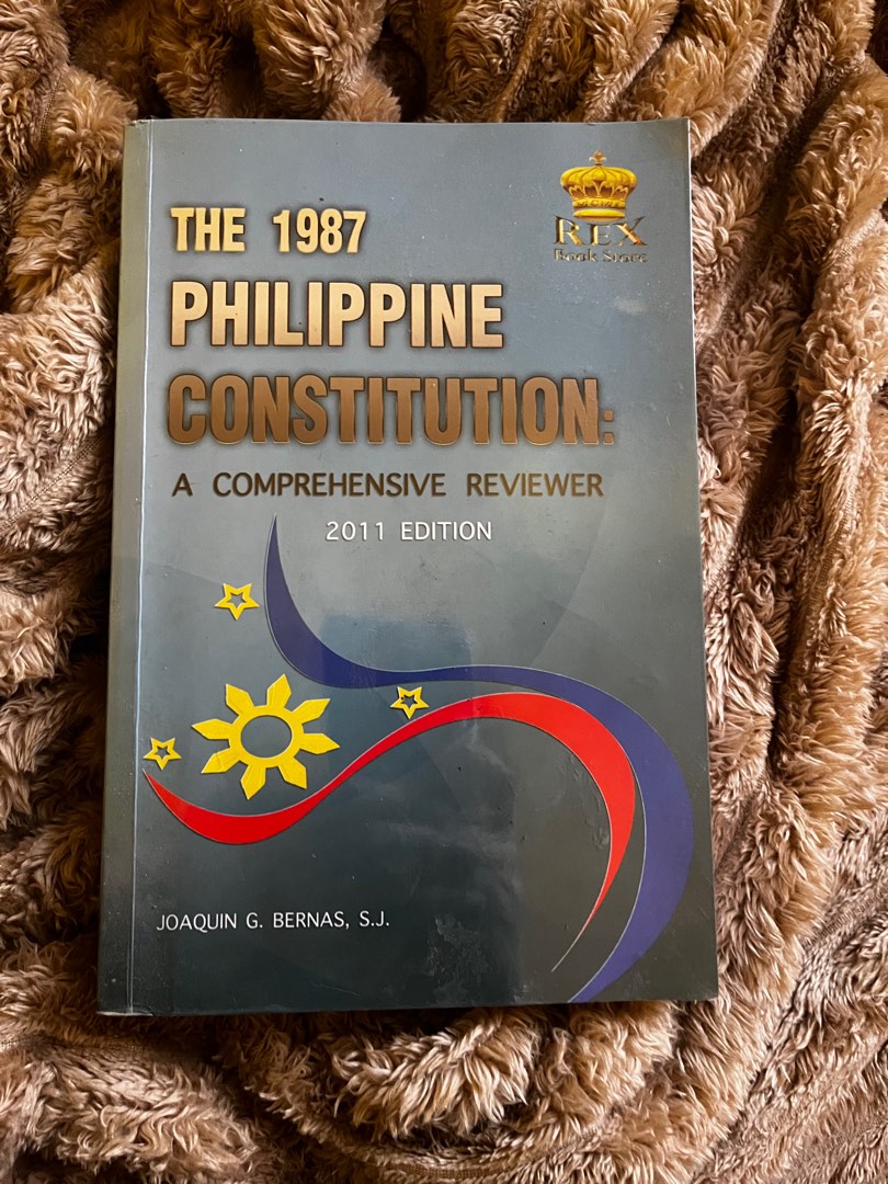 PH Constitution Reviewer by Bernas, Hobbies & Toys, Books & Magazines ...