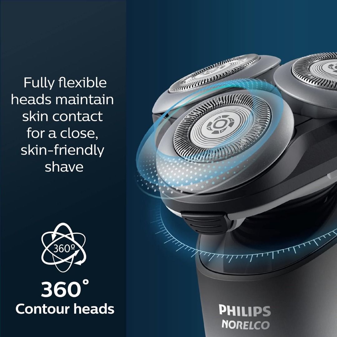 Philips Shaver Extra Skin Protection 5000X, Rechargeable Wet & Dry ...