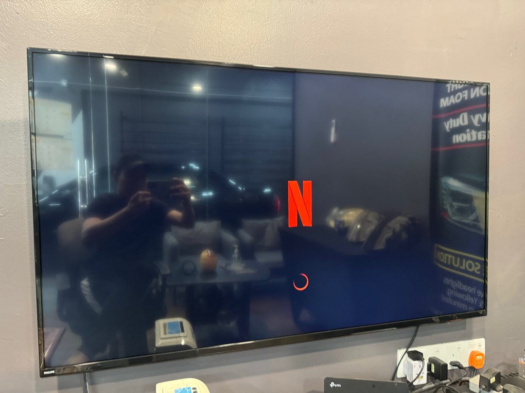 Philips TV 55inch with Ambient light, TV & Home Appliances, TV ...