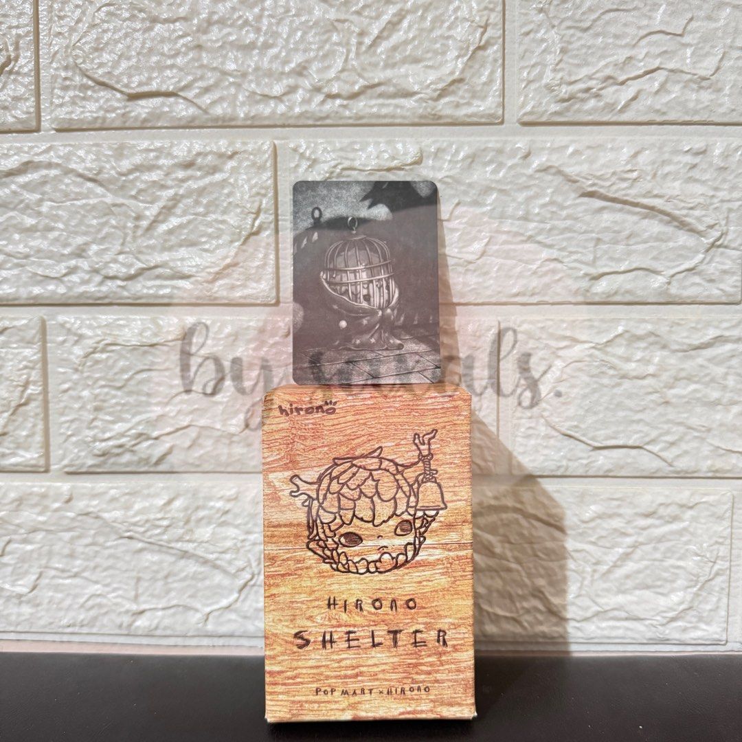 Popmart Hirono Shelter Figure 100% - [SELECTED] Bird Cage, Toys ...